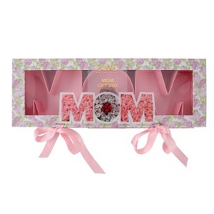 Cook With Color Fillable MOM Word Food Storage Gift Box Pink Floral ...