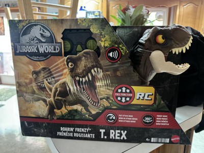 Jurassic World Roarin' Frenzy T. Rex Rc Vehicle : Target