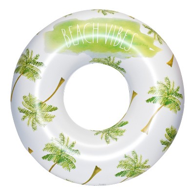 Coconut Outdoor Rae Dunn 48" Ring Pool Float - Drift Away (indigo Polka ...