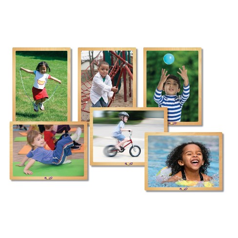 Mojo Kids In Motion Wooden 6-puzzle Set : Target