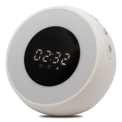 Link Led Wireless Speaker Alarm Clock With Built-in Air Purifier, Sound ...