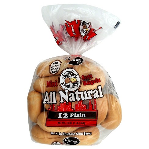 Franz Mini Plain Bagel - 20oz/12ct : Target