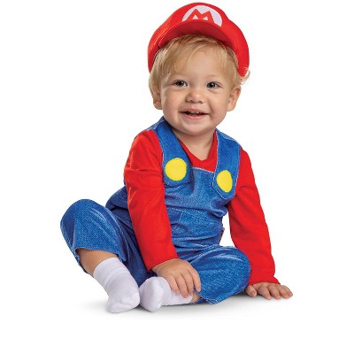 Super Mario Mario Posh Infant Costume : Target