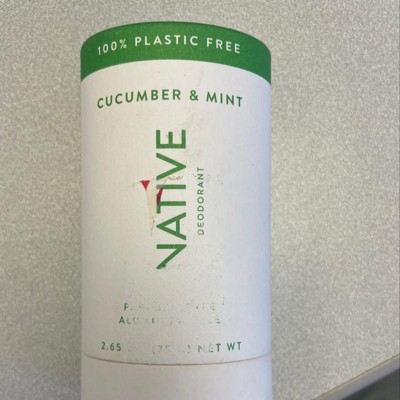 Native Deodorant - Cucumber & Mint - Aluminum Free - 2.65 Oz : Target