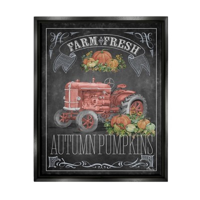 Stupell Industries Autumn Tractor Chalkboard, 25'' X 31'' : Target
