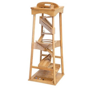 Remley Kids Wooden Marble Pyramid with Marbles : Target