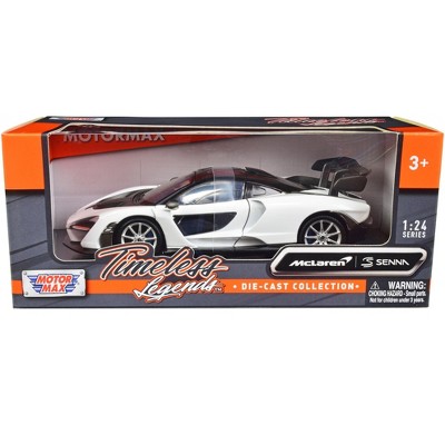 Mclaren Senna Orange Metallic And Black "timeless Legends" 1/24 Diecast ...