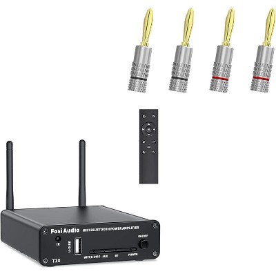 Fosi Audio T10 Wifi Bluetooth 5.0 Stereo Receiver Amplifier 2.4g Wi-fi ...