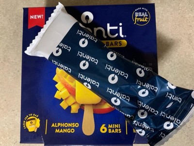 Talenti Alphonso Mango Frozen Mini Sorbetto Bars - 6pk/11.1 Fl Oz : Target