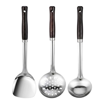 REGALWOVEN Spatula Set, 3 Pack Kitchen Spatula, Heat-Resistant Cooking ...
