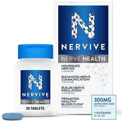 Nervive Nerve Relief Pm Tablets - 30ct : Target