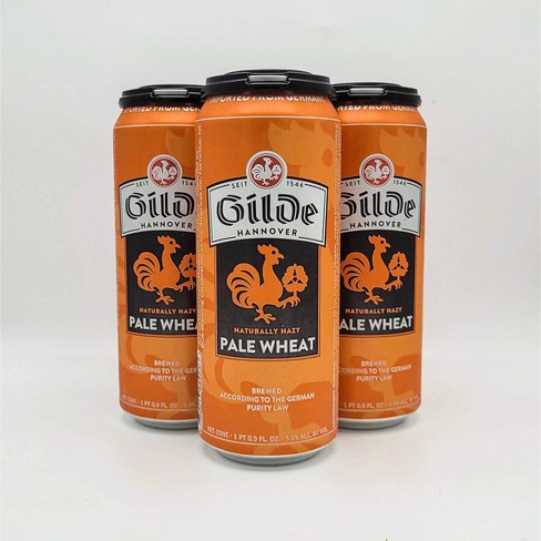 Gilde Pale Wheat - 4pk/16.9fl Oz Cans : Target