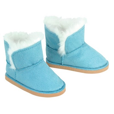 Sophia’s Ewe Boots For 18” Dolls, Light Blue : Target