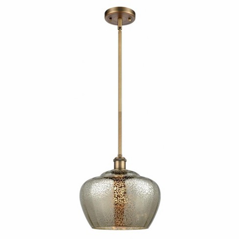 Innovations Lighting Fenton 1 - Light Pendant In Brushed Brass : Target