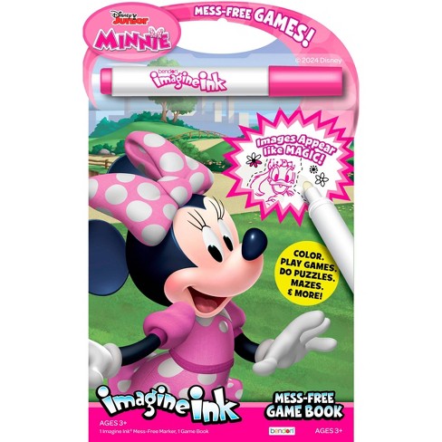 Minnie Mouse Imagine Ink Mess Free Game Book : Target