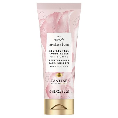 Pantene Nutrient Blends Sulfate-free Miracle Moisture Rose Water ...