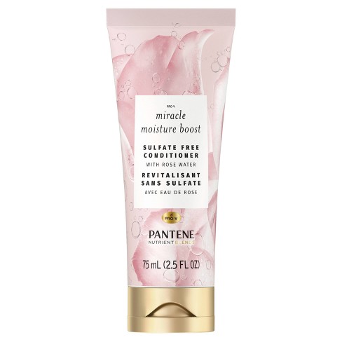 Pantene Nutrient Blends Sulfate-free Miracle Moisture Rose Water ...