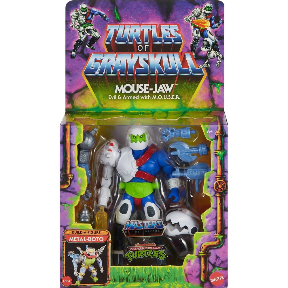 Teenage Mutant Ninja Turtles: Turtles of Grayskull Mouse-Jaw Action ...