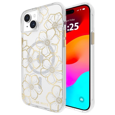 Case-mate Apple Iphone 15 Plus Floral Gems Magsafe Compatible Case ...