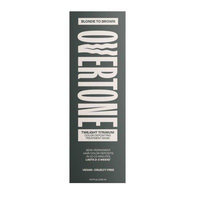Overtone Twilight Titanium Color Depositing Treatment Mask - 4.5 oz ...