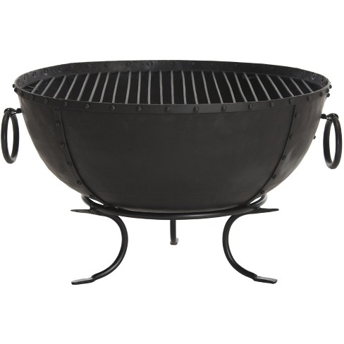 Brazil Outdoor Fire Pit - Pit1004 - Black - Safavieh : Target