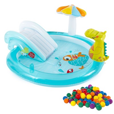 Intex Jungle Play Center Inflatable Pool With Sprayer : Target