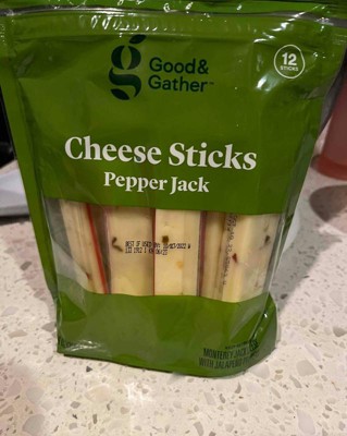 Pepper Jack Cheese Sticks - 9oz/12ct - Good & Gather™ : Target