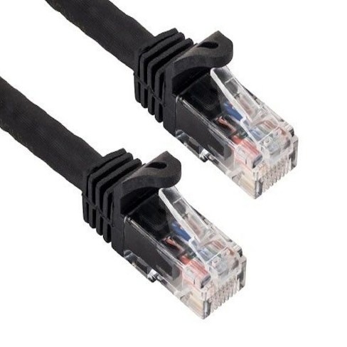 Sanoxy Cables And Adapters; 10ft Cat6a 600 Mhz Utp Snagless Ethernet Network Patch Cable, Black ...