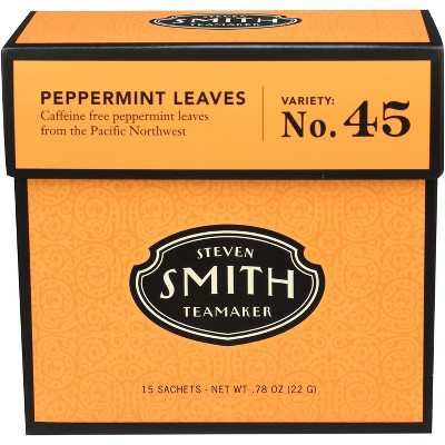 Smith Peppermint Leaves Herbal Tea - Case Of 6 - 15 Sachets : Target