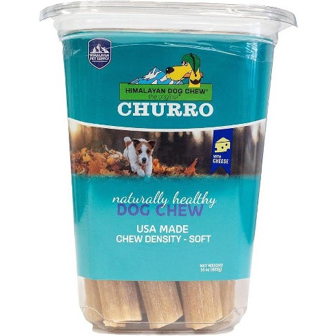 Himalayan Dog Chew Yak Cheese Dog Chews - Churro Cheese - Bulk : Target