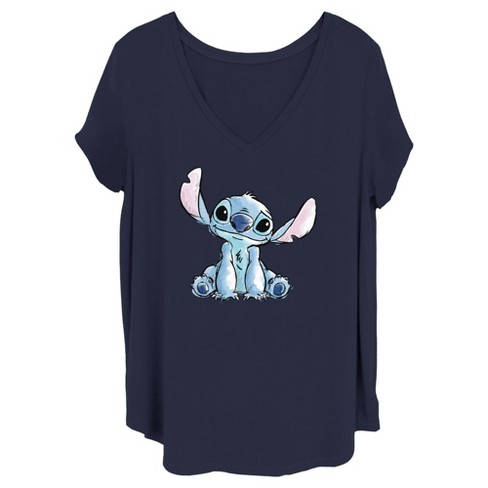 Women's Lilo & Stitch Sketch Stitch T-shirt : Target