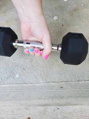 Hex Dumbbell 40lbs Black - All In Motion™ : Target