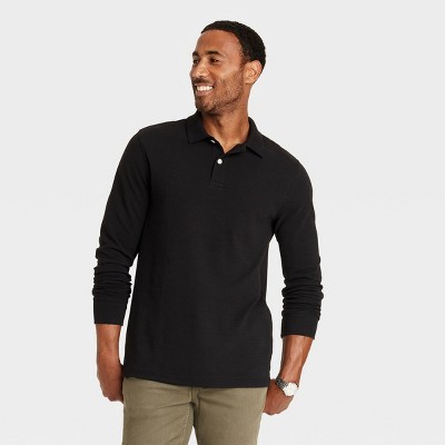 Men's Long Sleeve Polo Shirt - Goodfellow & Co™ : Target Men's Long Sleeve Polo Shirt - Goodfellow & Co™ : Target