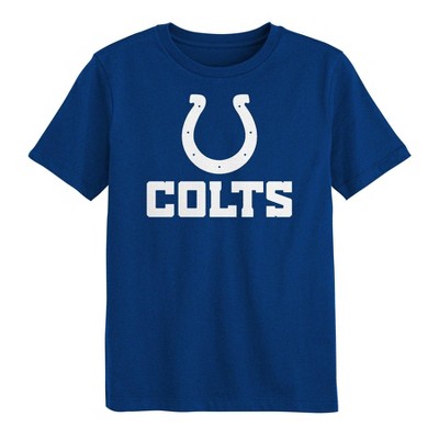 Nfl Indianapolis Colts Boys' Cotton Short Sleeve T-shirt : Target
