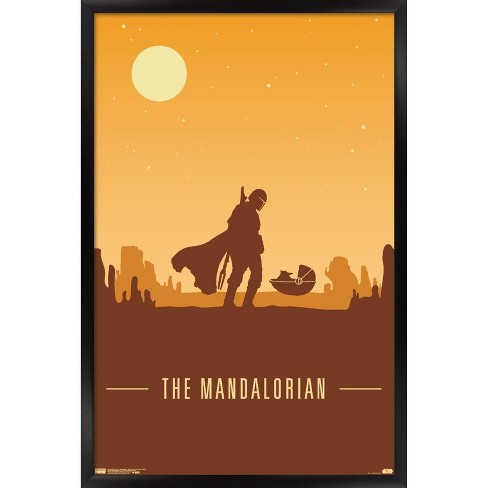 Trends International Star Wars: The Mandalorian - Mando And The Child ...