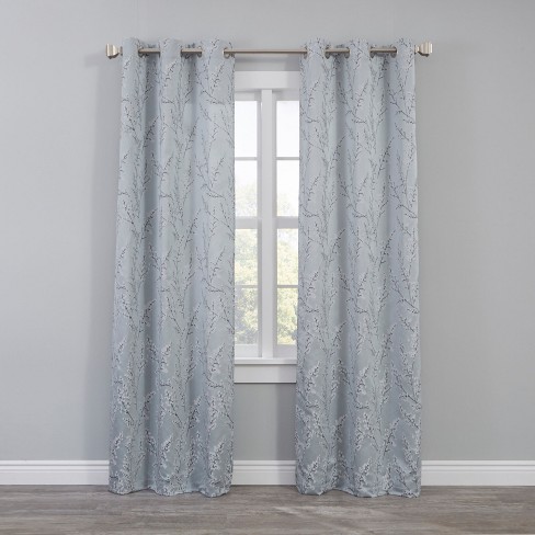 Brylanehome Whitley Jacquard Panel Grommet Panel Set — 2 Pack - 37" W ...