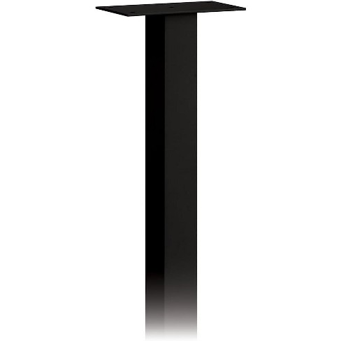 Salsbury Industries Standard Mailbox Post - In-ground Mounted - Black ...