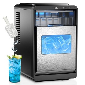 EUHOMY 26.5lbs Countertop Crescent Ice Maker : Target