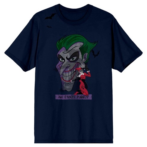 Dc Comics Harley Quinn & Joker C'mon Puddin T-shirt-s : Target