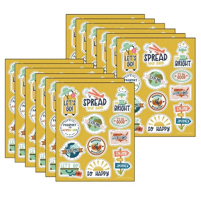Carson Dellosa Education We Belong Motivators Shape Stickers, 72 Per ...