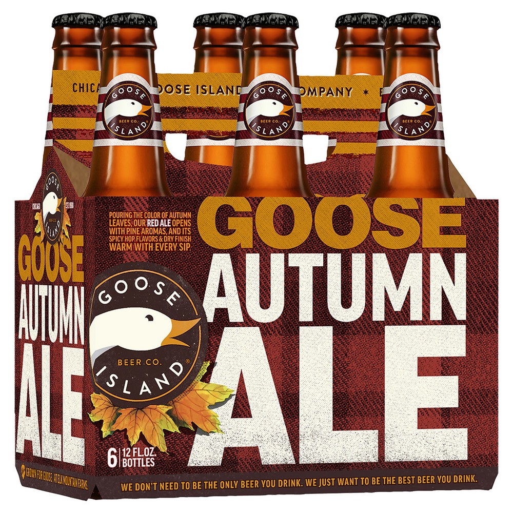 UPC 736920111181 - Goose Island Harvest Ale Beer Bottles 12 oz, 6 pk ...