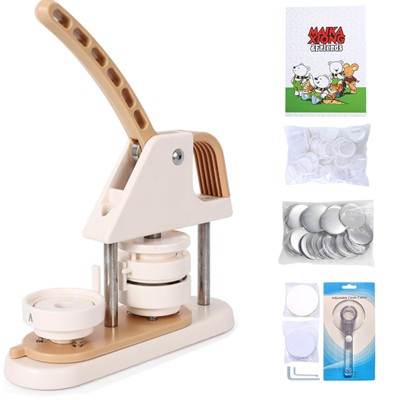 Whizmax Gifts Button Maker Machine 58mm 3rd Gen, Installation Free 2 ...