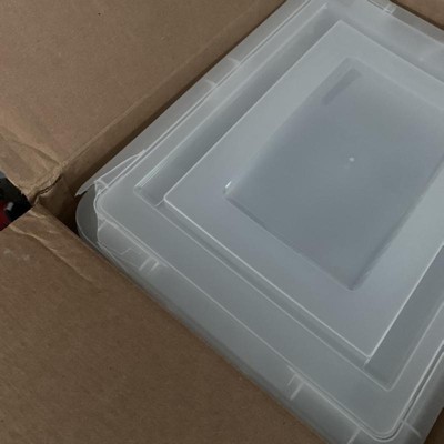 Iris Usa Letter Legal Size Plastic File Box, Home Organizing Storage ...