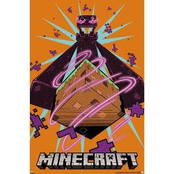 Minecraft - World Beyond Framed Poster Trends International : Target