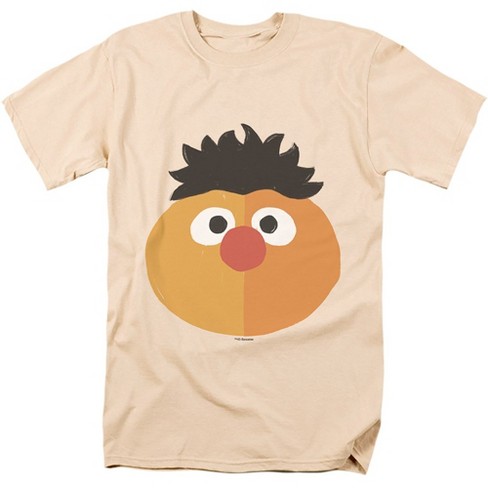 Sesame Street The Ernie Expression Adult T Shirt, Cream : Target