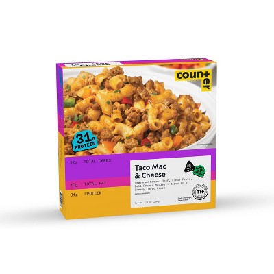 Frozen Taco Mac & Cheese Bowl - 10oz : Target