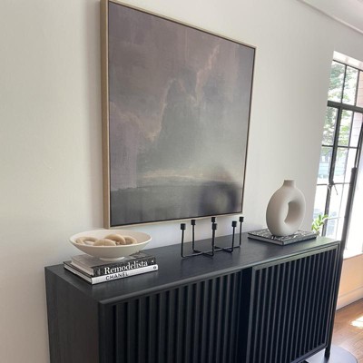 36" X 36" Moody Landscape Framed Wall Art - Threshold™ Designed With ...