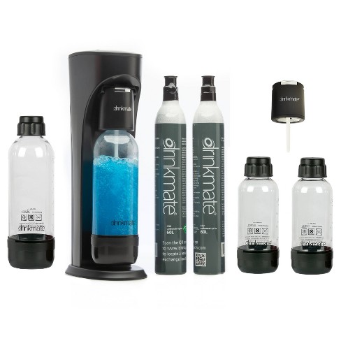 Drinkmate Omnifizz Party Bundle - Black : Target