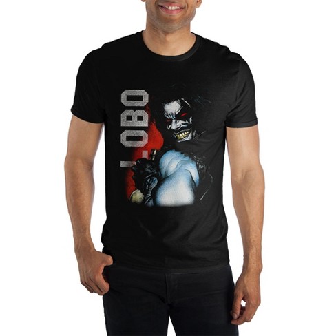 Men's Lobo Dc Comics Shirt-medium : Target