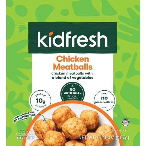 Kidfresh Frozen Chicken Meatballs - 16.45oz : Target